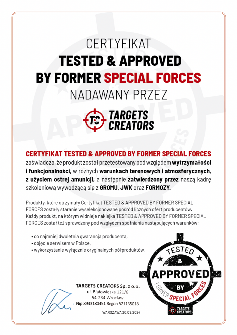 TESTED & APPROVED – Targets Creators